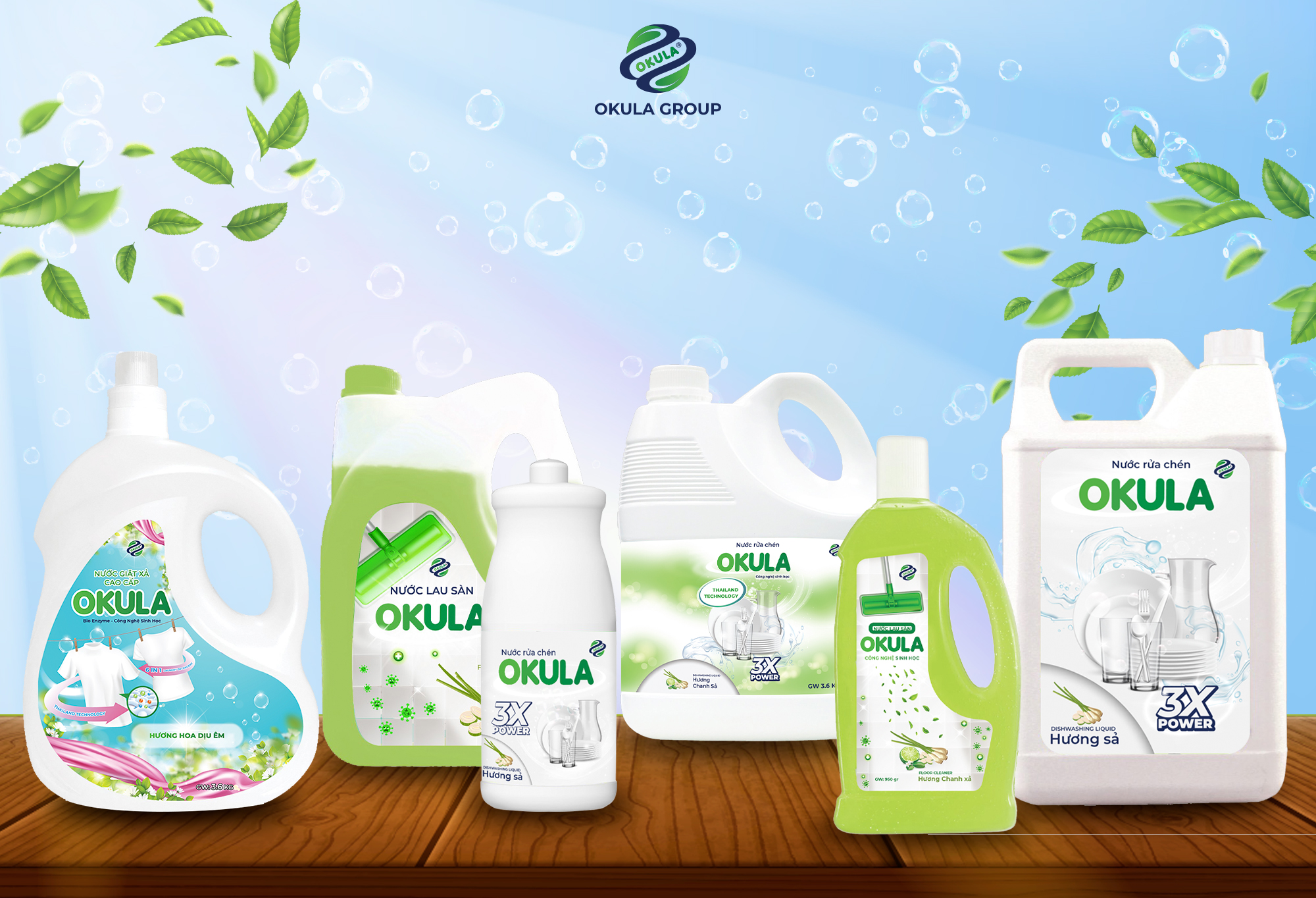 OKULA GROUP - ĐẾN TỪ THIÊN NHIÊN - THÂN THIỆN VỚI MỌI NHÀ - OKULA